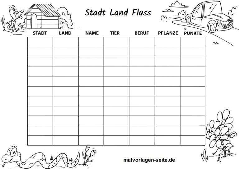 Stadt Land Fluss Lösungen, die du wissen musst