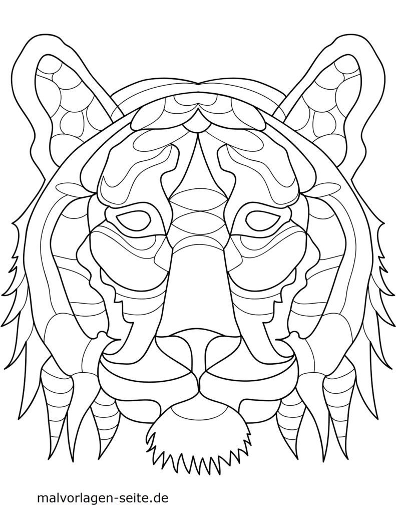 Malvorlage Tiermandala Tiger | Tiere Mandalas | Jetzt kostenlos ...