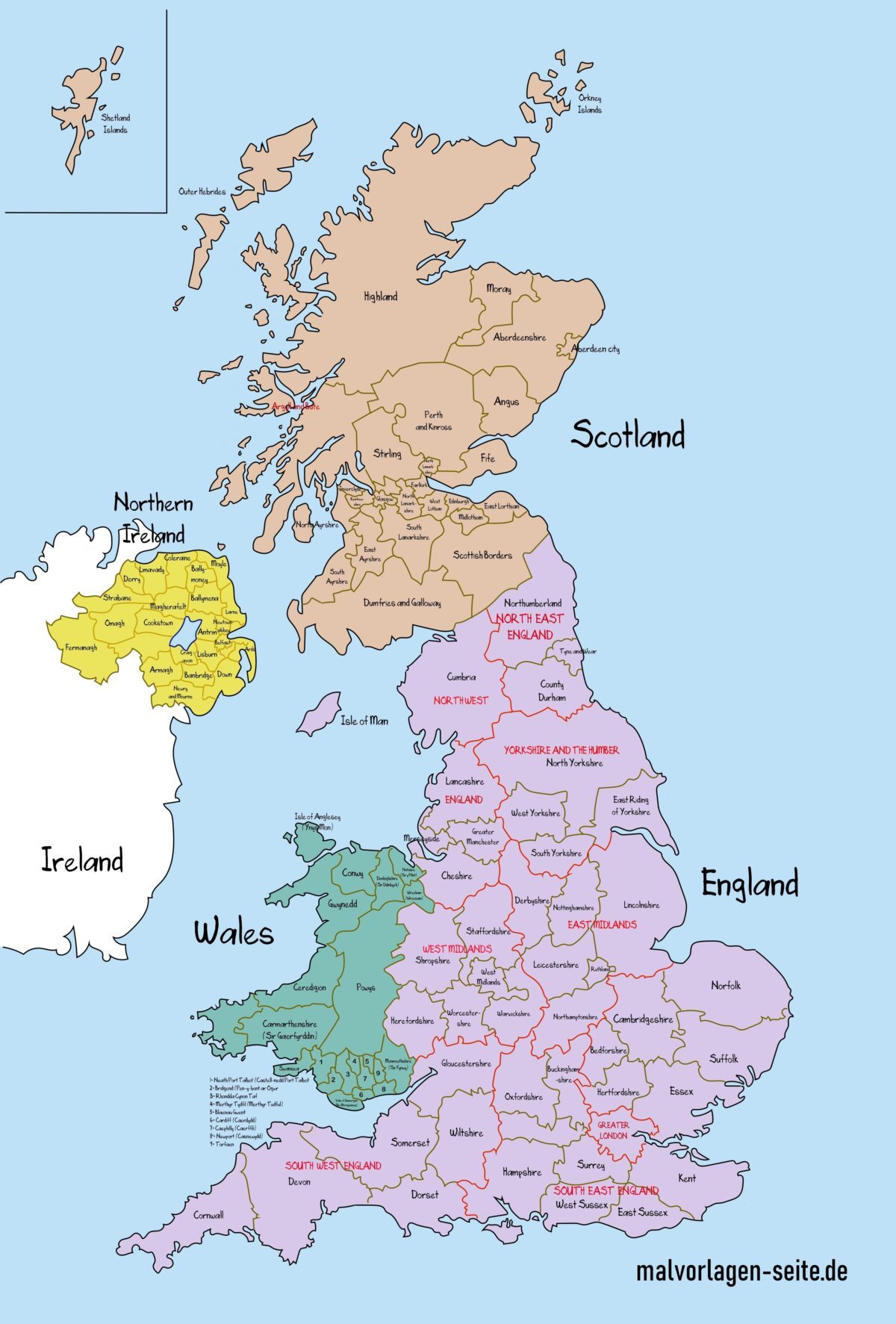 Stdte In Grobritannien