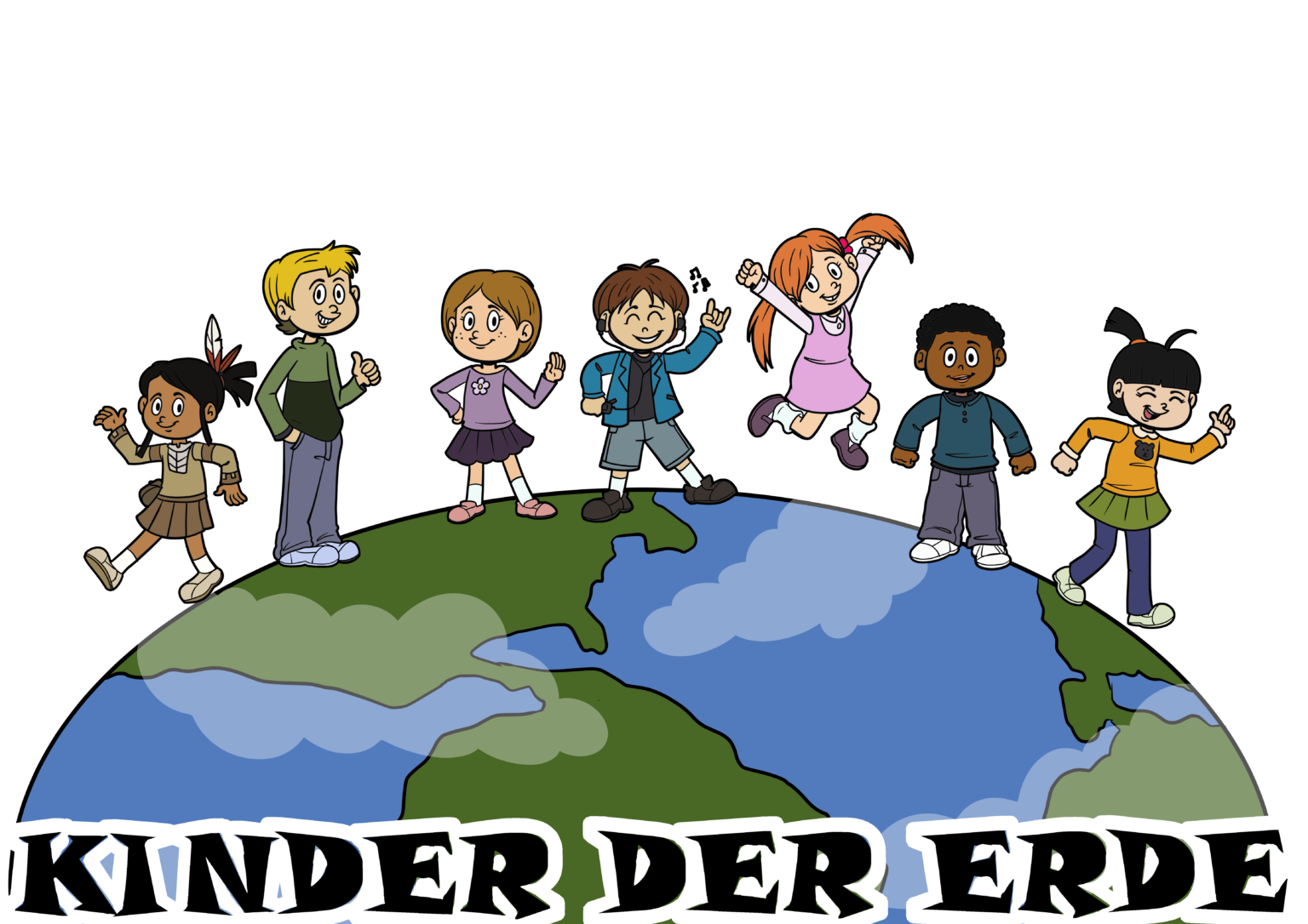 Vorlagen Kinder der Erde | Jetzt kostenlos herunterladen