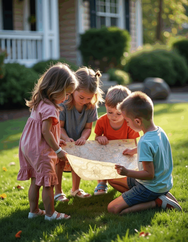 Idée de jeu d'anniversaire pour enfant : chasse au trésor - Comment y ...